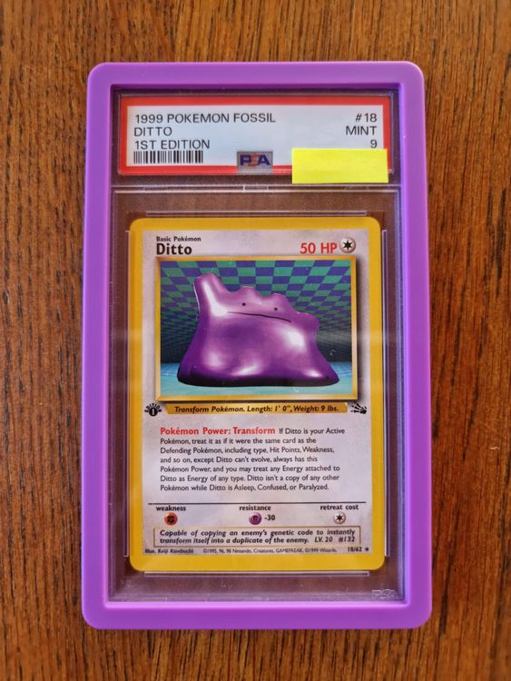 Pokemon – 5x PSA Graded (Ditto, Rayquaza, Pikachu) – PSA 6–9 (Gebraucht ...