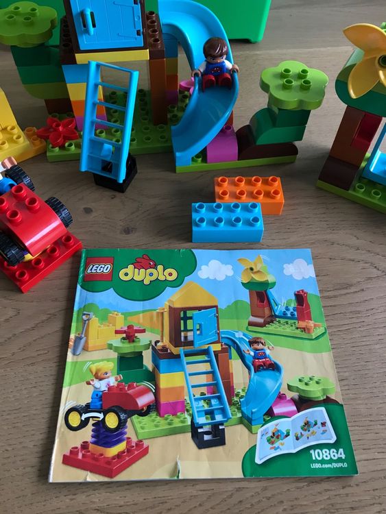 Lego Duplo 10864 Steinebox gross Spielplatz (Gebraucht) in Berneck für ...