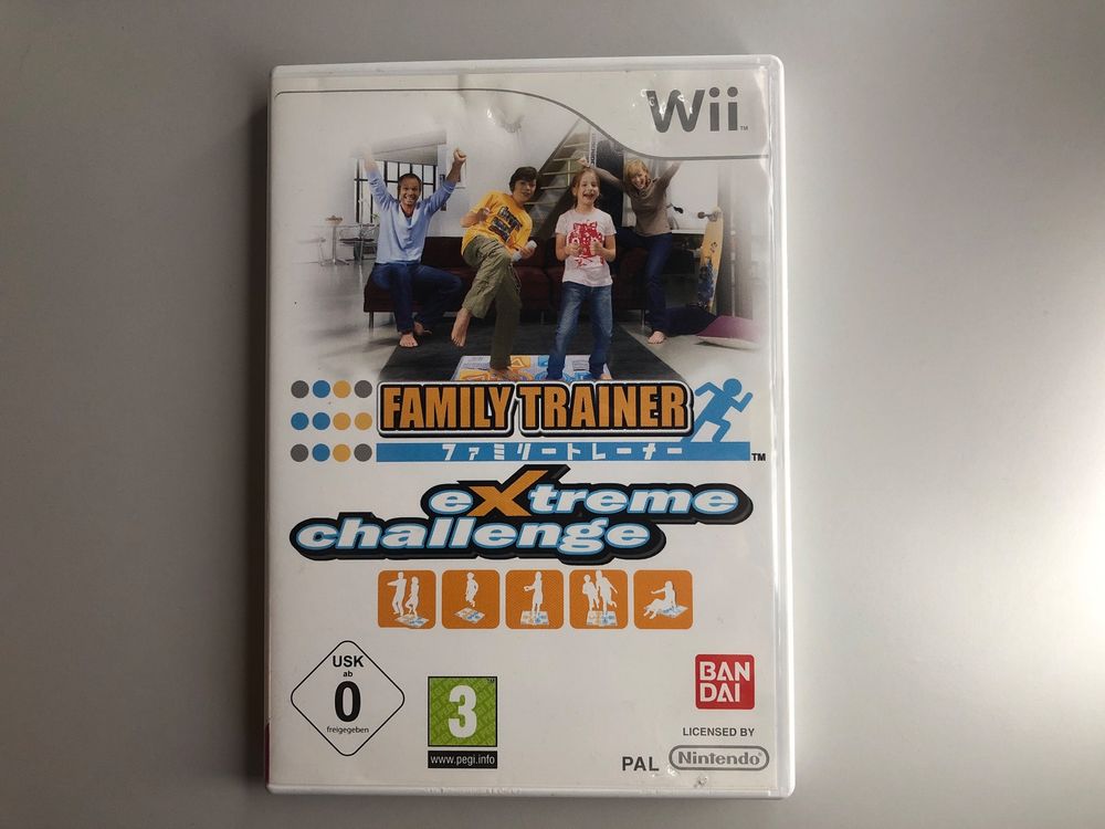 Family Trainer extreme challenge - Wii (Gebraucht) in St.gallen für CHF 7 – mit Lieferung auf ...