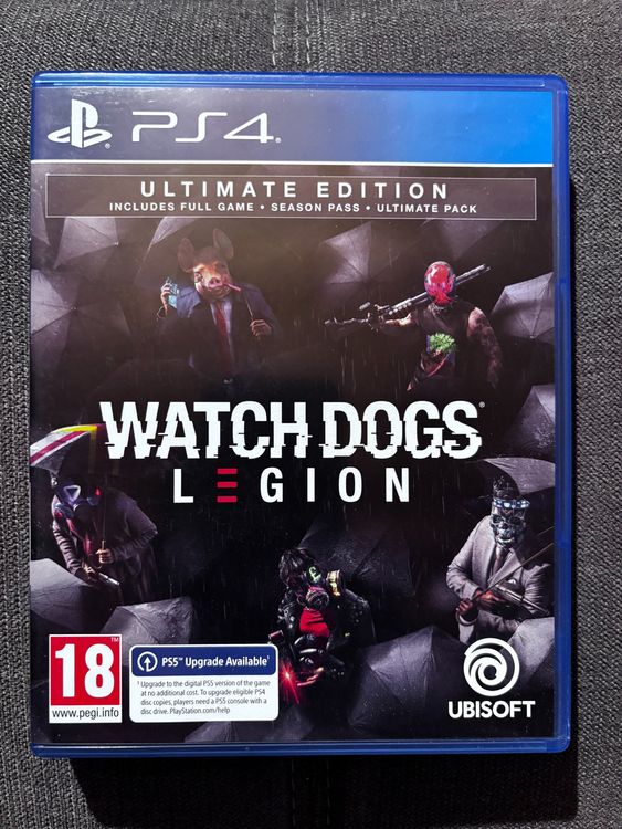 PS4 Spiel Watch Dogs Legion Ultimate Edition (Neu (gemäss Beschreibung ...