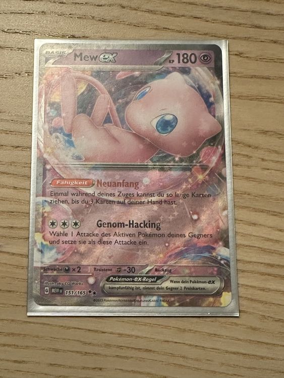 Mew ex 151/165 - Pokemon MEW 151 (Neu (gemäss Beschreibung)) in ...
