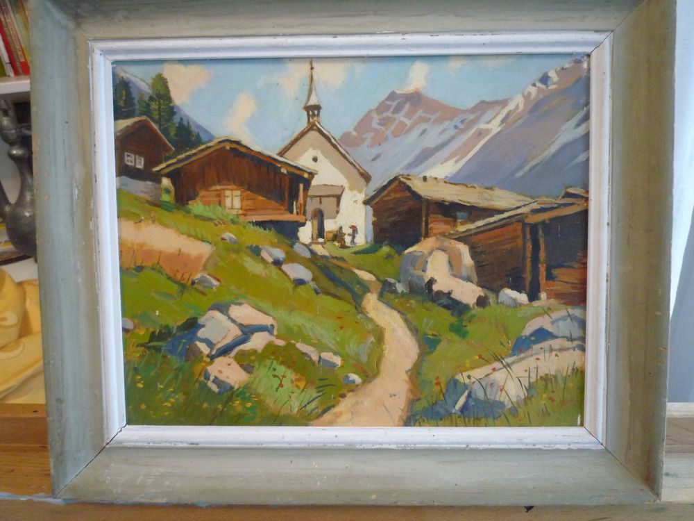 Burger Willy (1882 Zürich - 1964 Rüschlikon) Oelgemälde | Kaufen auf Ricardo