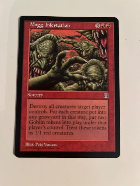 1 x Mogg Infestation - Magic: The Gathering - MtG (Gebraucht) in Kriens ...