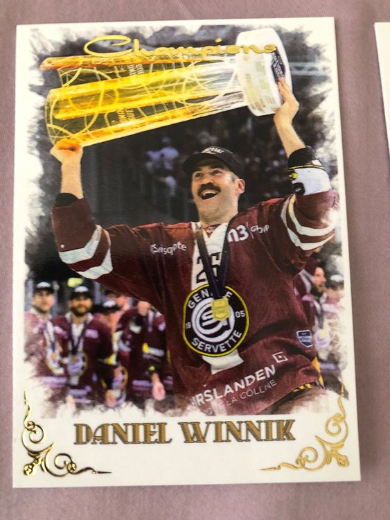 Daniel Winik Genf Servette Hockey Card (Gebraucht) in Meierskappel für ...