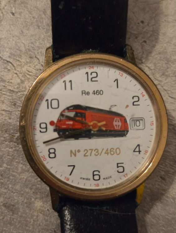 SBB Uhr Limited Edition 1994, Re 460 (Gebraucht) in Allschwil für CHF ...