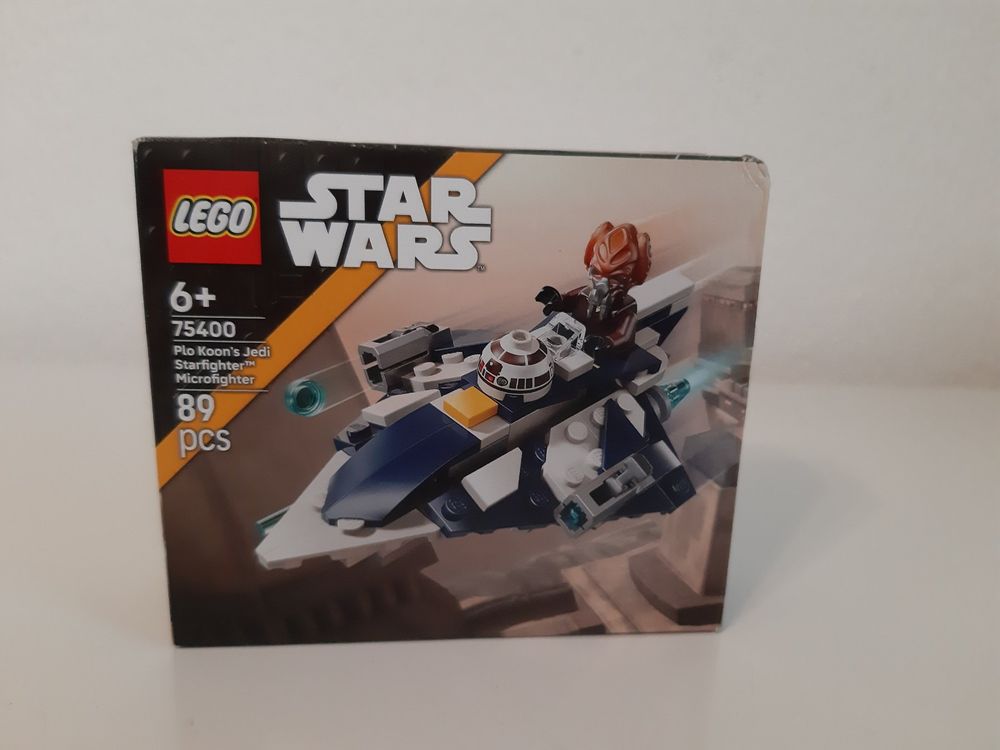75400 Lego Star Wars-Plo Koon's Jedi Starfighter Microfigher (Neu und ...