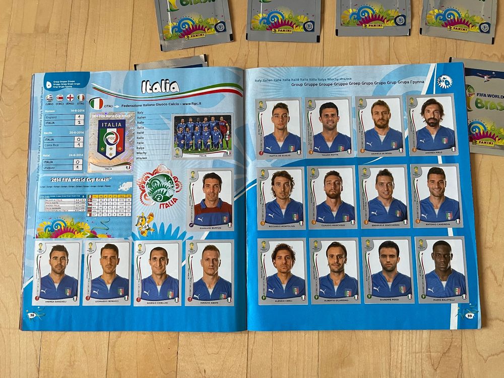 Panini Fifa World Cup 2014 Album (Brasilien) (Gebraucht) in für CHF 70. ...