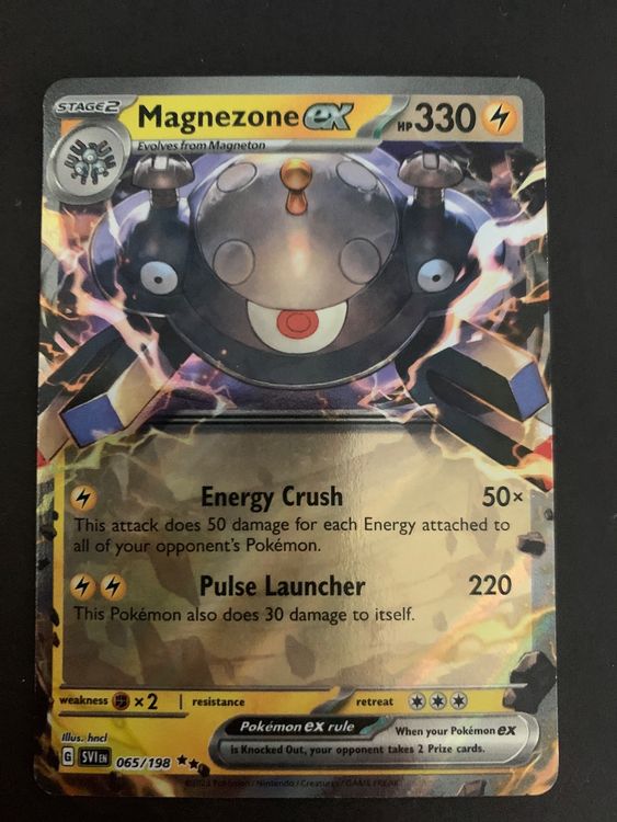 Magnezone ex 65/198 carte Pokémon | Kaufen auf Ricardo
