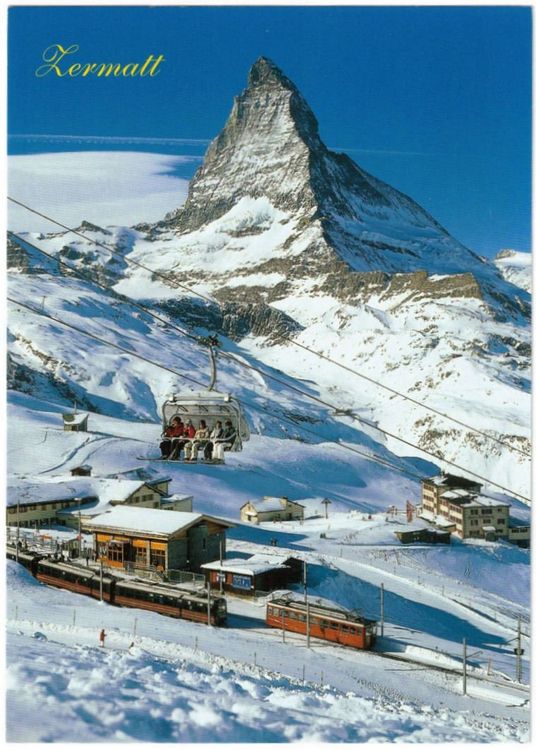 Zermatt - Riffelberg mit Sessellift (Gebraucht) in Binningen für CHF 1. ...