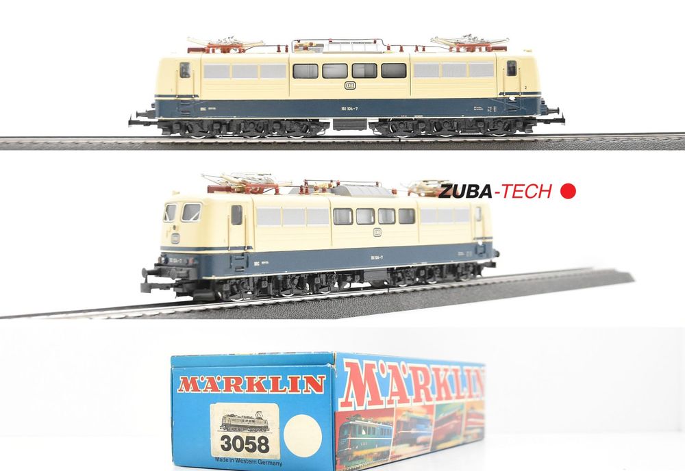 Märklin 3058 E-Lok BR 151 SBB Analog mit OVP (Gebraucht) in St. Gallen für CHF 56 – mit ...