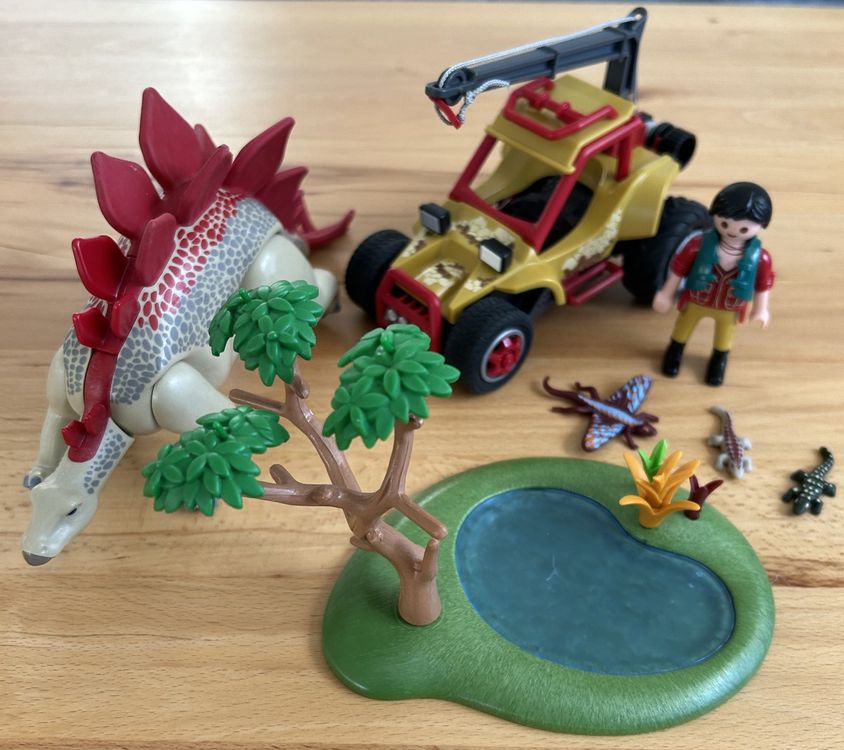 Playmobil Forschermobil mit Stegosaurus (Gebraucht) in Gansingen für ...