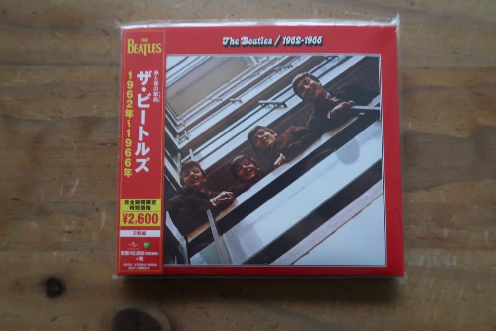 THE BEATLES 1962-1966 RED ALBUM - 2x JAPAN CD mit OBI | Kaufen auf Ricardo