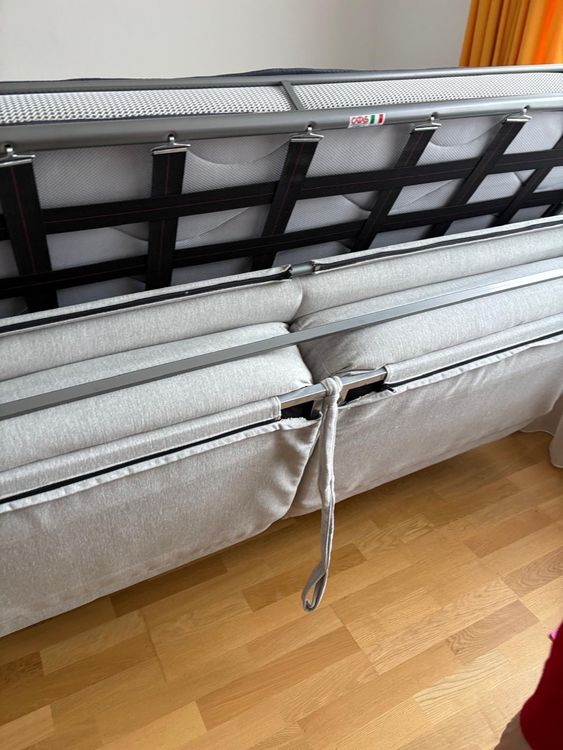 Sofa bed like new, grey, for guests, Italian CATAS (54) (Neu (gemäss ...