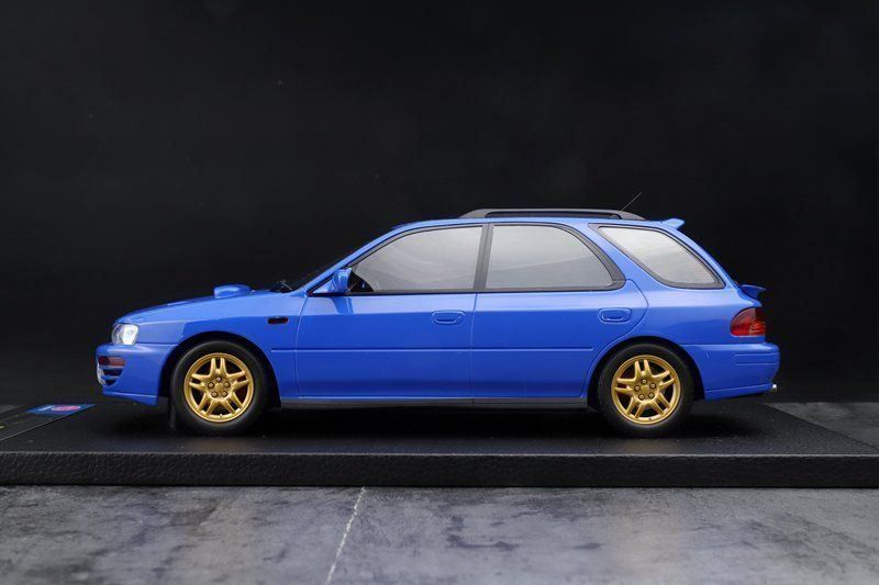Subaru Impreza WRX Sport Wagon GF8 1994 RHD blau / mit (Neuf avec ...