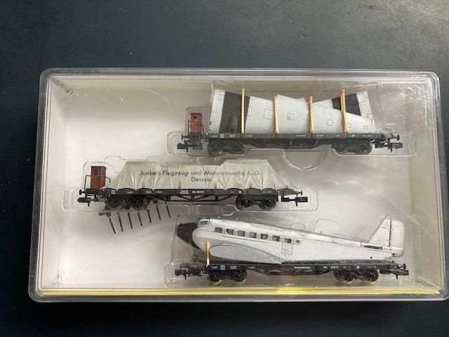 Minitrix 15152 DR Ju 52 Transportwagenset Spur N NEU OVP | Kaufen auf ...