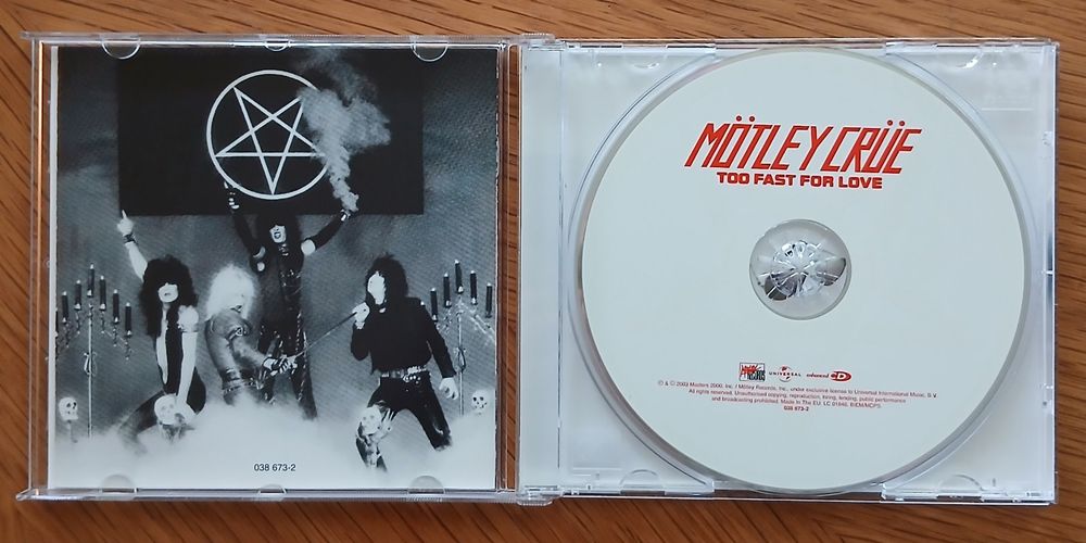 Mötley Crüe – Too Fast For Love (CD) Topzustand!!! (Neu (gemäss ...