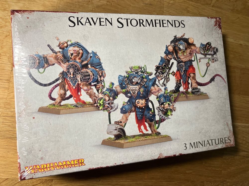 WARHAMMER Age of Sigmar Fantasy Skaven Stormfiends (Neu (gemäss Beschreibung)) in Glattfelden ...