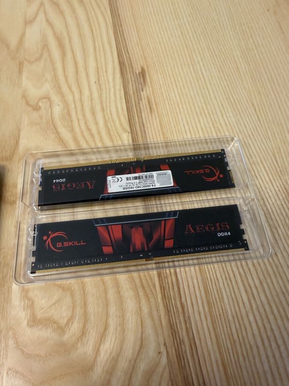 G.Skill Aegis 2x 8GB, 3000 MHz, DDR4-RAM, DIMM (Gebraucht) in Oetwil am ...
