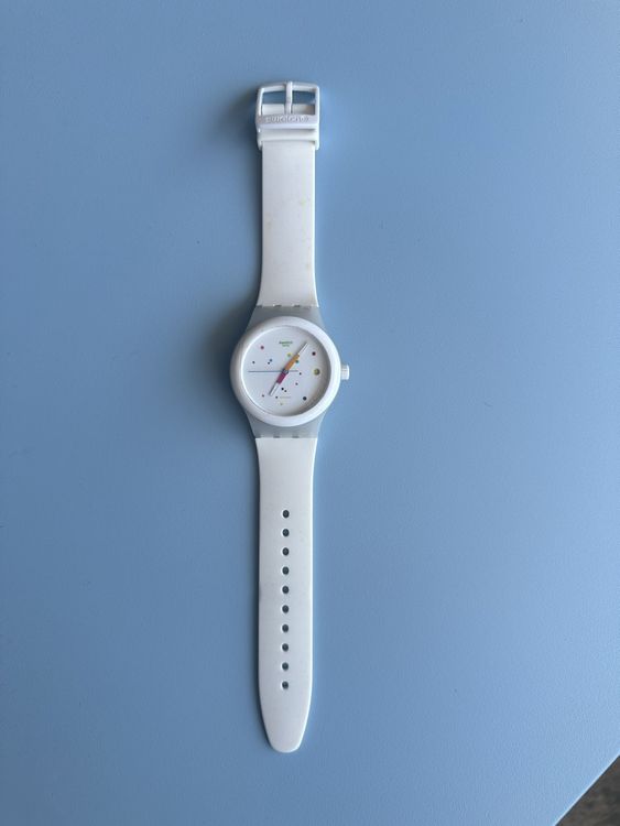 Swatch System 51 white automatic - ohne Gangreserve (Defekt) in Forst ...