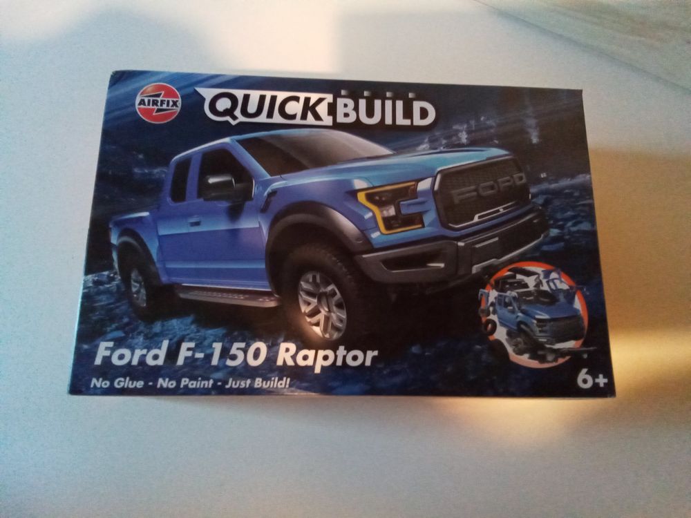 QUICKBUILD Ford F150 Raptor Airfix (Neu und originalverpackt) in ...