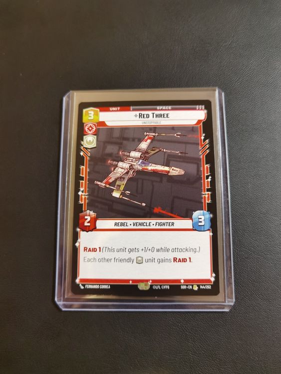 Star Wars Unlimited Red Three EN | Kaufen auf Ricardo