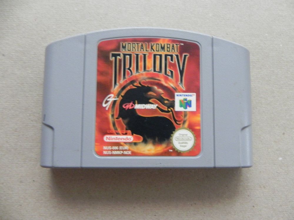 Nintendo 64 Game Mortal Kombat Trilogy (Gebraucht) in Siebnen für CHF ...