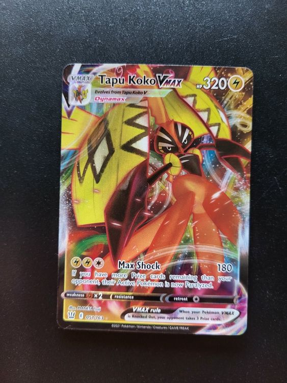 Pokemon Tabu Koko Vmax (Gebraucht) in oberbuchsiten für CHF 6 – mit ...