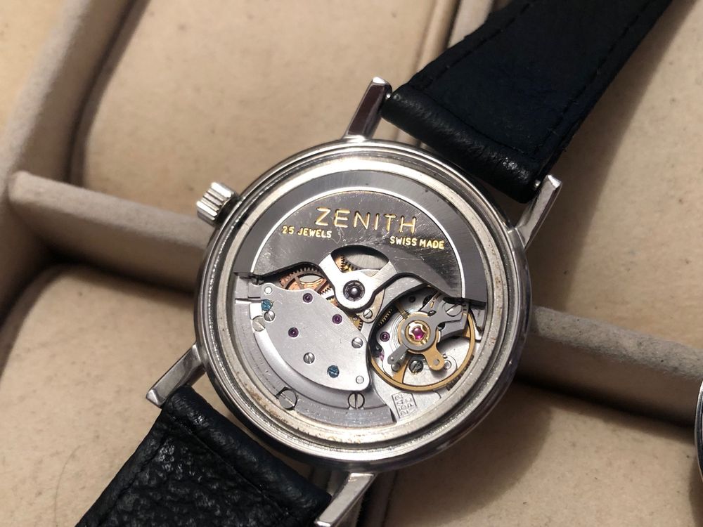 Montre vintage Zénith automatique homme fonctionne 1960 | Kaufen auf Ricardo