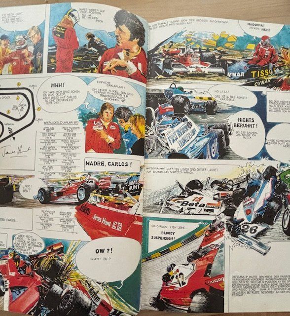 rares Comic Grands Prix F1, HC 1977 | Kaufen auf Ricardo