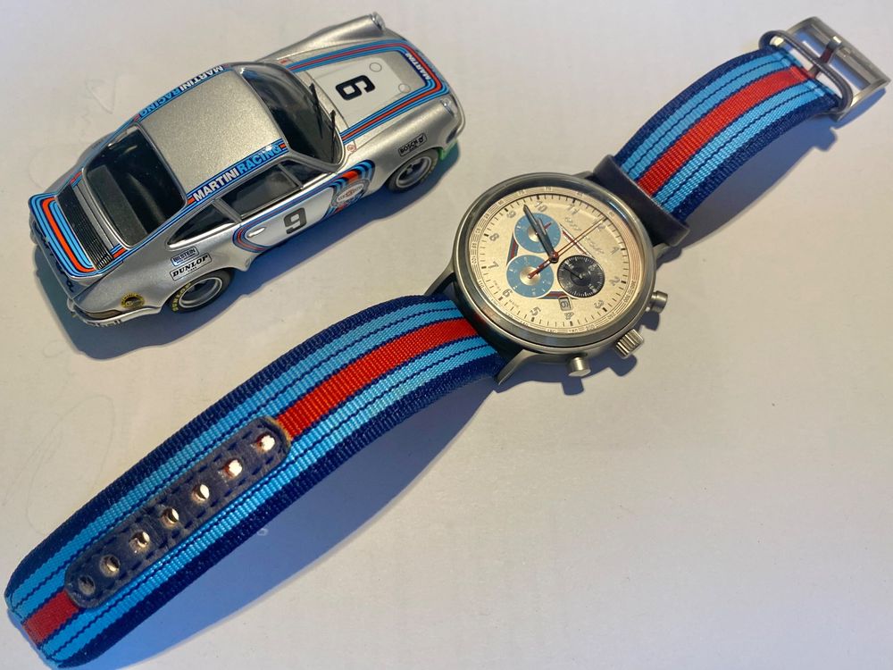Porsche 911 RSR Martini Racing Chronograph | Kaufen auf Ricardo