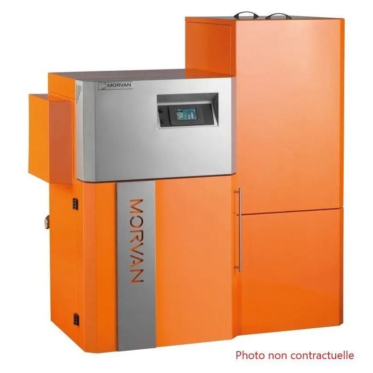 Chaudière à Granulés 24kW MORVAN GM Easy 24 + Ballon Tampon (Gebraucht) in Châtelaine für CHF ...