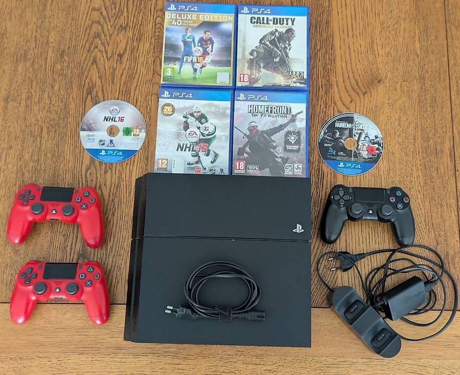 PS4 inkl. Controller, Ladestation & Games (Gebraucht) in Rapperswil SG ...