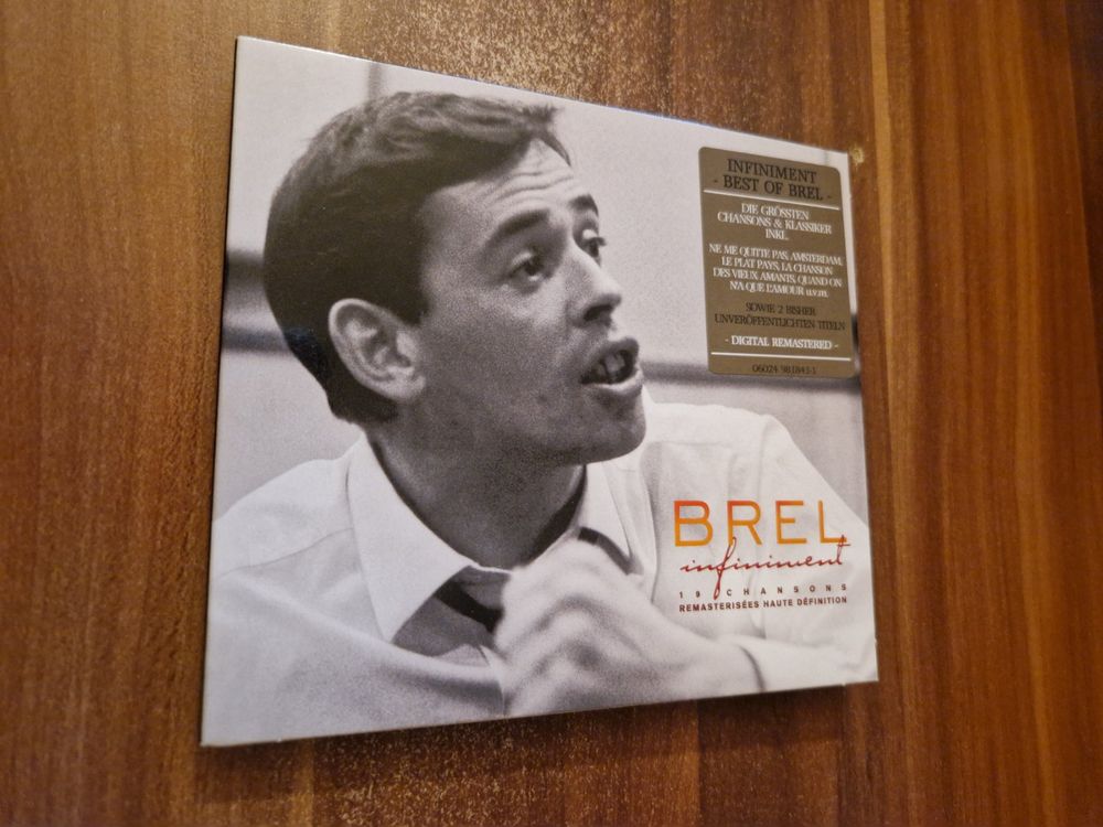 Jacques Brel - Infiniment - Best Of Brel (Gebraucht) in für CHF 3.9 ...