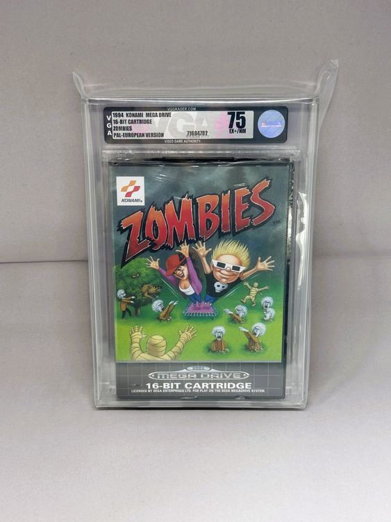 ZOMBIES SEGA MEGA DRIVE VGA 75 SILVER (Neu und originalverpackt) in ...