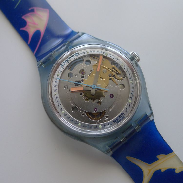 Swatch Automatic BLUE MATIC | Kaufen auf Ricardo
