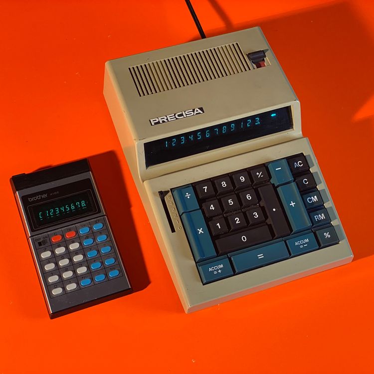 2x Vintage Calculator - Rechner Taschenrechner (Gebraucht) in Luzern ...