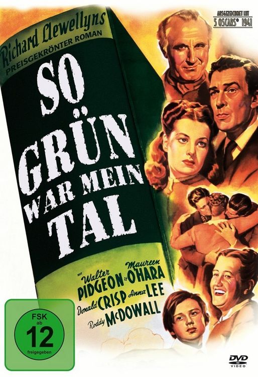 So grün war mein Tal (1941) John Ford/B. Fitzgerald/DVD/RAR (Neu ...