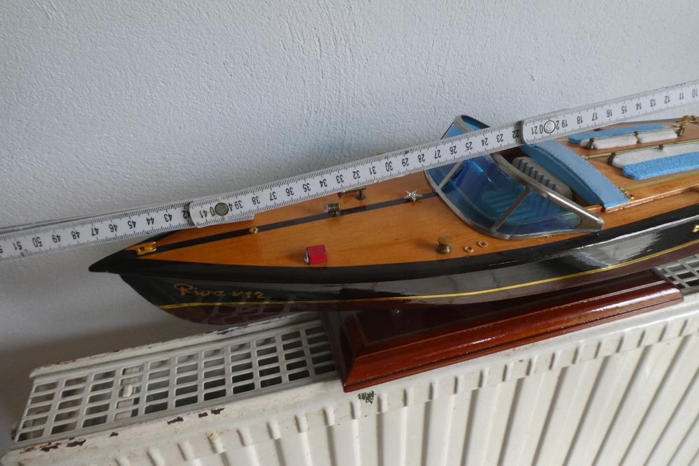 Jolis Maquette bateau Riva en bois | Acheter sur Ricardo