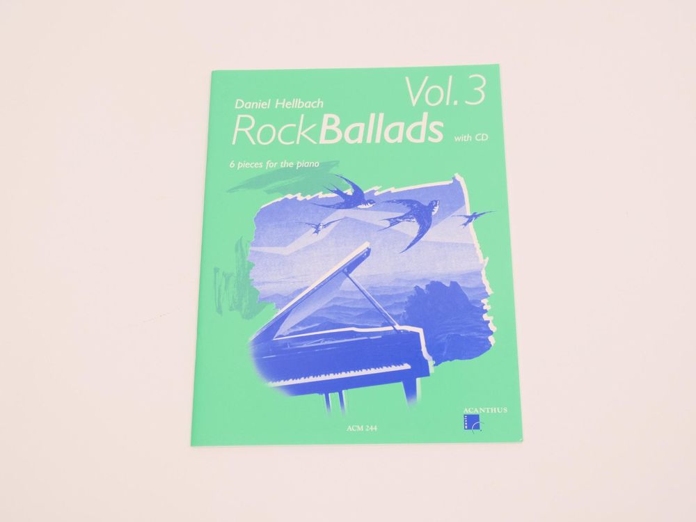 Rock Ballads Vol. 3 mit CD (DIE-713-12) (Neu (gemäss Beschreibung)) in ...