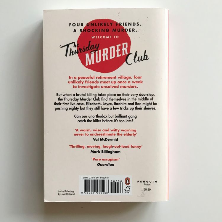 Richard Osman THE THURSDAY MURDER CLUB, Book 1, Postage 2.50 | Kaufen ...