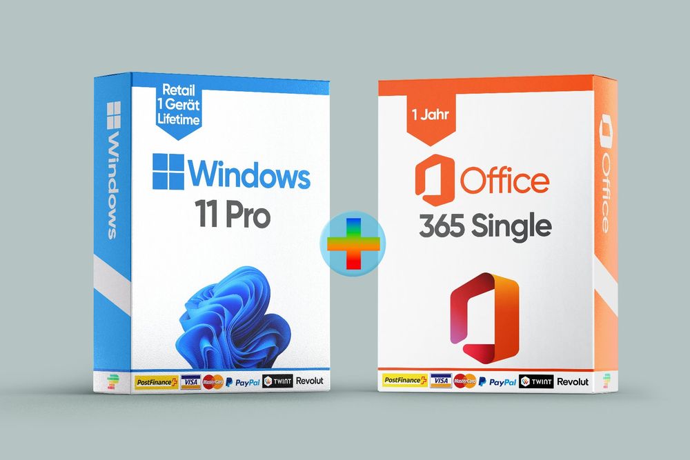 Microsoft Office 365 Single + Windows 11 Pro (Gebraucht) in Langenthal für CHF 33.5 – mit ...