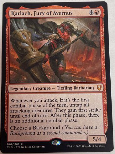 Karlach, Fury of Avernus - MtG - EN | Kaufen auf Ricardo