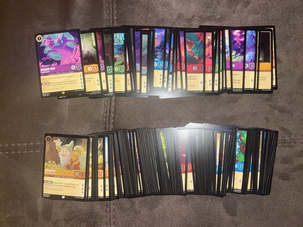 167 Lorcana Karten - EN - 2ROF - Aufstieg der Flutgestalten (Gebraucht ...