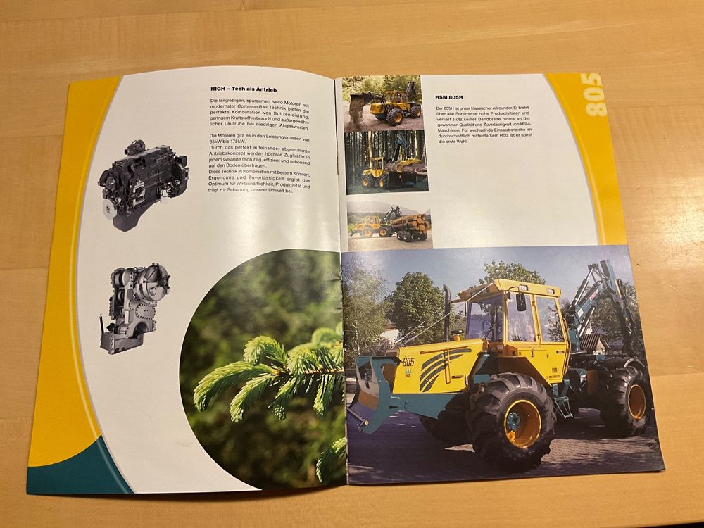 HSM Forstschlepper Traktor Prospekt (Gebraucht) in Schänis für CHF 15 ...