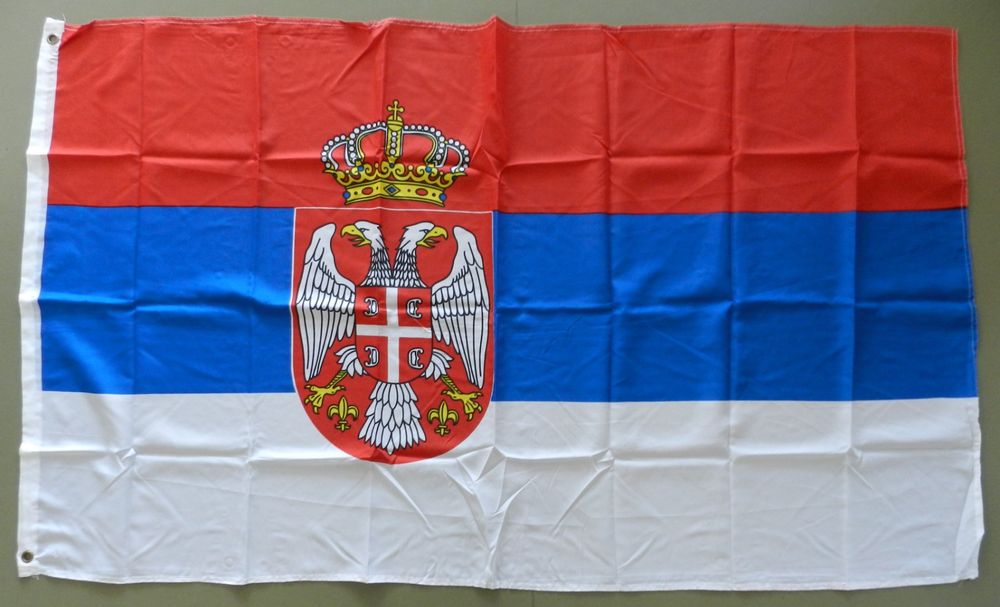 Serbien Fahne 90x150cm (Neu und originalverpackt) in Zürich für CHF 4 ...