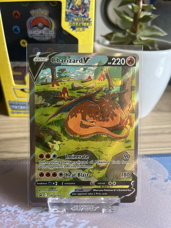 Charizard V promo UPC English alternative (Neu (gemäss Beschreibung ...