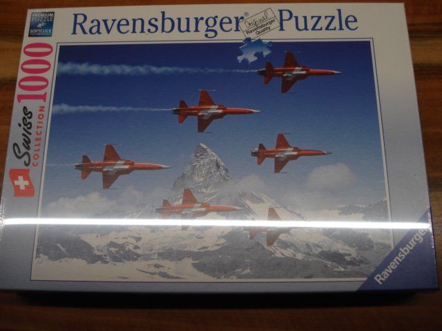 Ravensburger Puzzle, 1000 Teile, Patrouille Suisse, OVP | Kaufen auf Ricardo