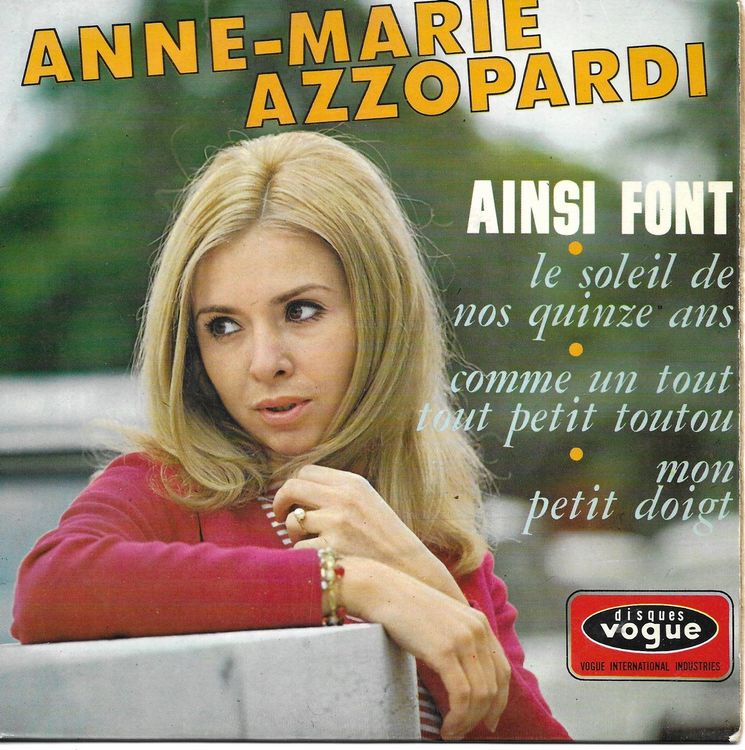 ANNE - MARIE AZZOPARDI - AINSI FONT | Kaufen auf Ricardo