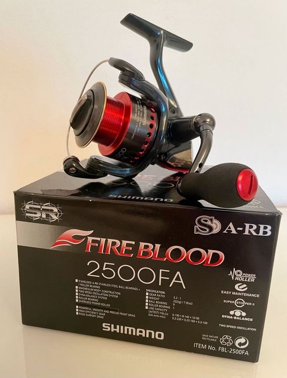 Shimano Fireblood 2500 FA | Kaufen auf Ricardo