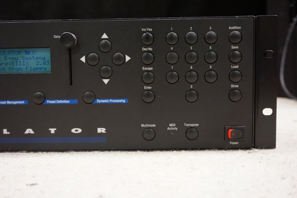 EMU Emulator III XP - Rack Sampler Model 6100 - Very Rare (Gebraucht ...